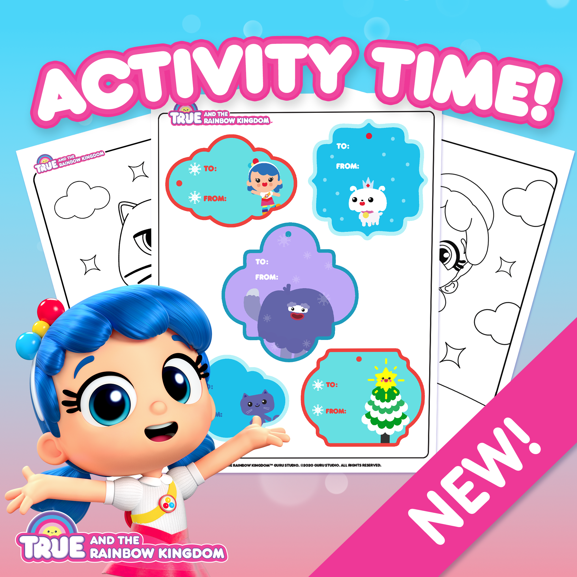 True and the Rainbow Kingdom | Activities